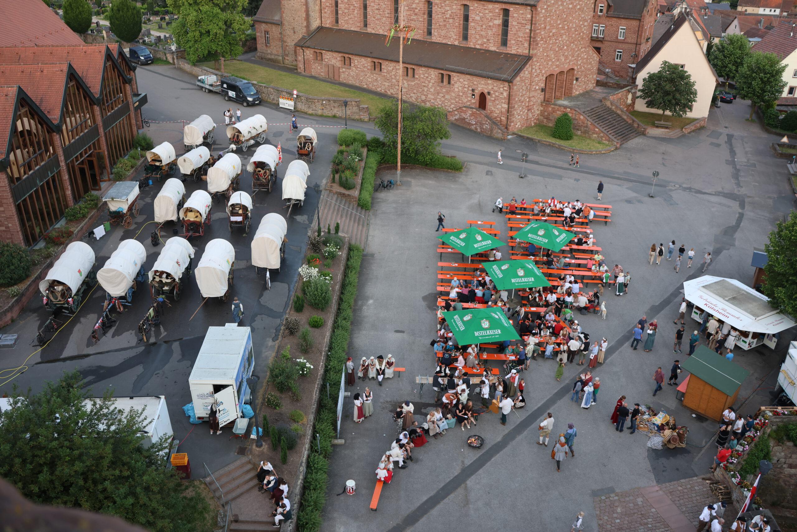 Tagesbericht 07.06.2023 | Kaufmannszug Seligenstadt